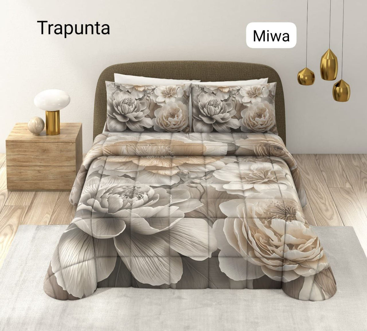 Trapunta letto matrimoniale irge – Bianco Nuvola Home